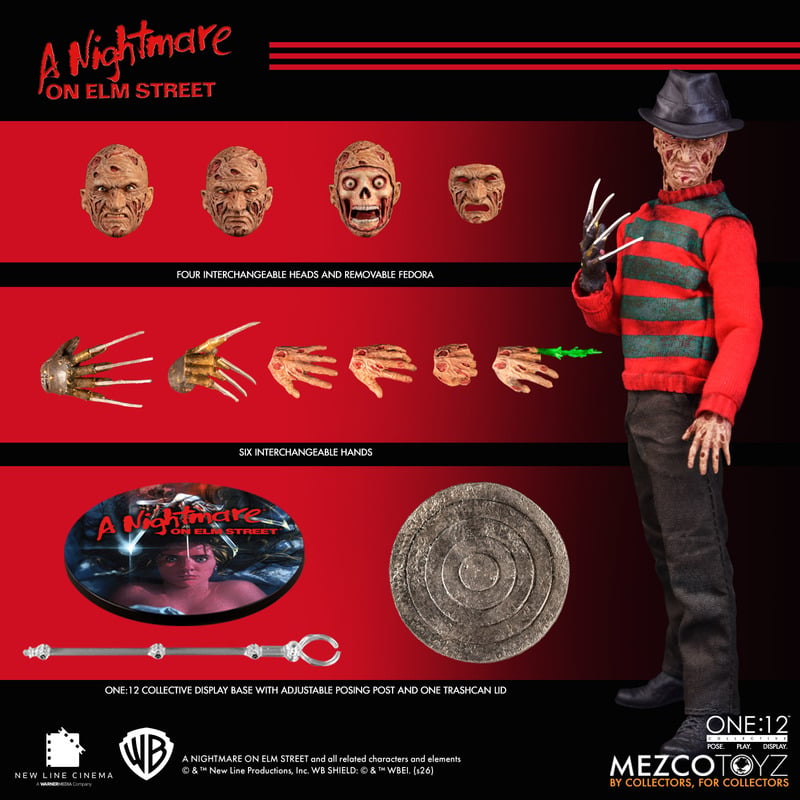 Mezco One:12 Collective A Nightmare on Elm Street (1984) - reissue ...